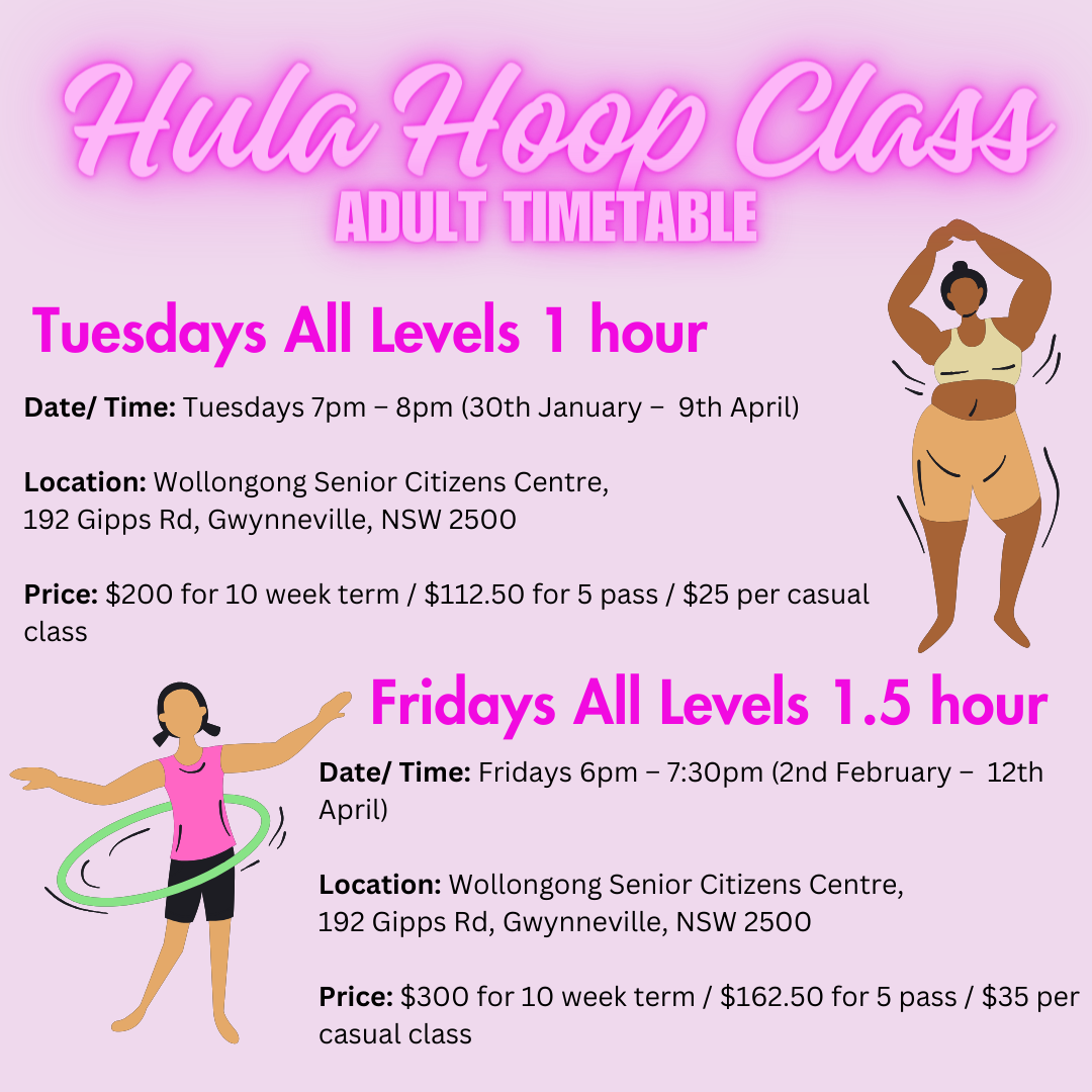 Hula Hoop Classes Wollongong- Happy Body Collective